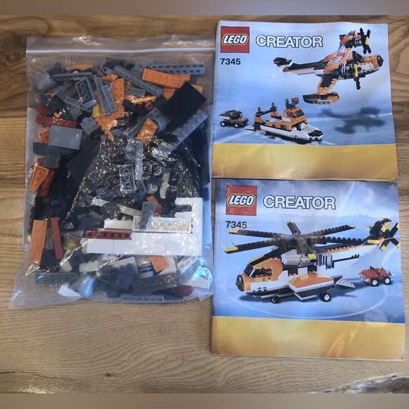 Lego | Toys | Lego Transport Chopper 7345 3 In Set | Poshmark